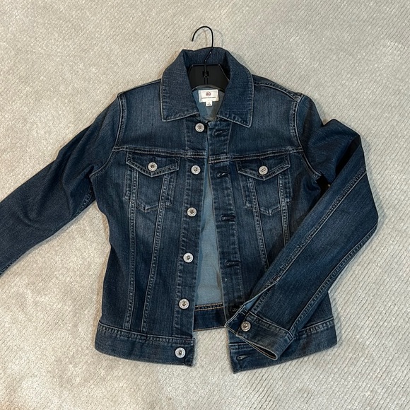 Ag Adriano Goldschmied | Jackets & Coats | Ag Blue Denim Womans Jean ...